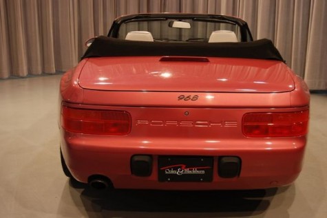 1993 Porsche 968 Cab Rear | German Cars For Sale Blog