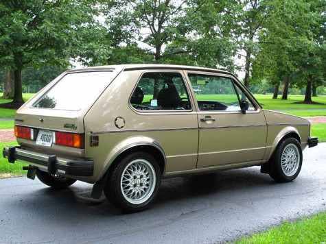1981 VW Volkswagen Diesel Rabbit Rear Quarter | German Cars For Sale Blog