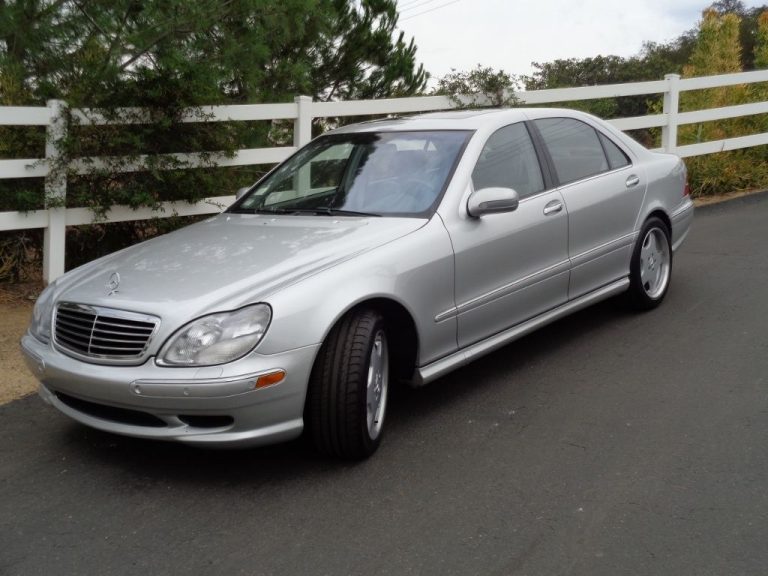 2002 Mercedes-Benz S500 with 5,100 miles | German Cars For Sale Blog