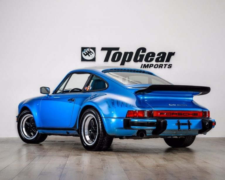 Minerva Blue Metallic 1977 Porsche 930 Turbo Carrera | German Cars For ...