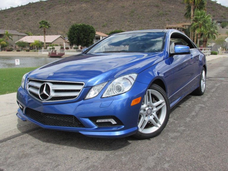 2011 Mercedes-Benz E550 Coupe | German Cars For Sale Blog