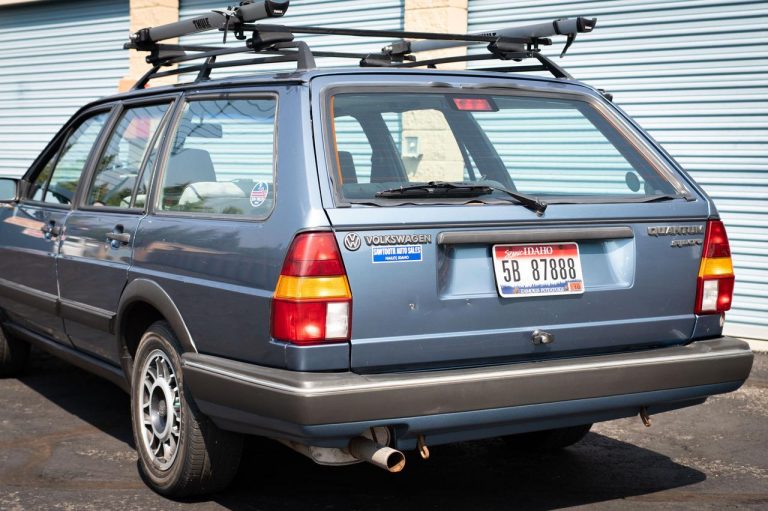 Feature Listing: 1986 Volkswagen Quantum GL Syncro Wagon with 43,000 ...