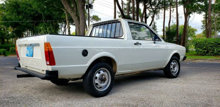 1984 Volkswagen Saveiro S | German Cars For Sale Blog