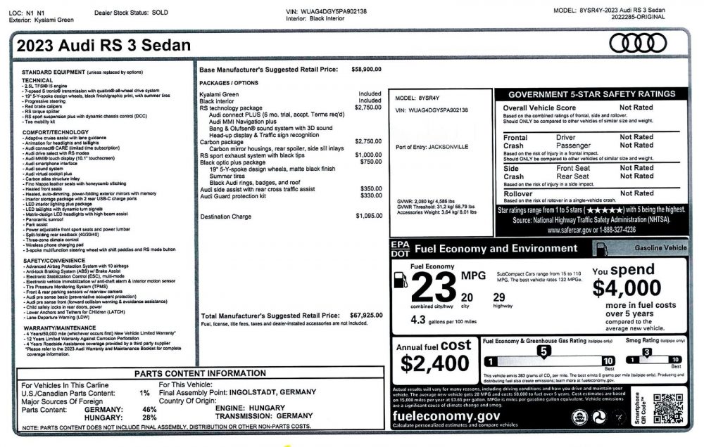 RS36 | German Cars For Sale Blog